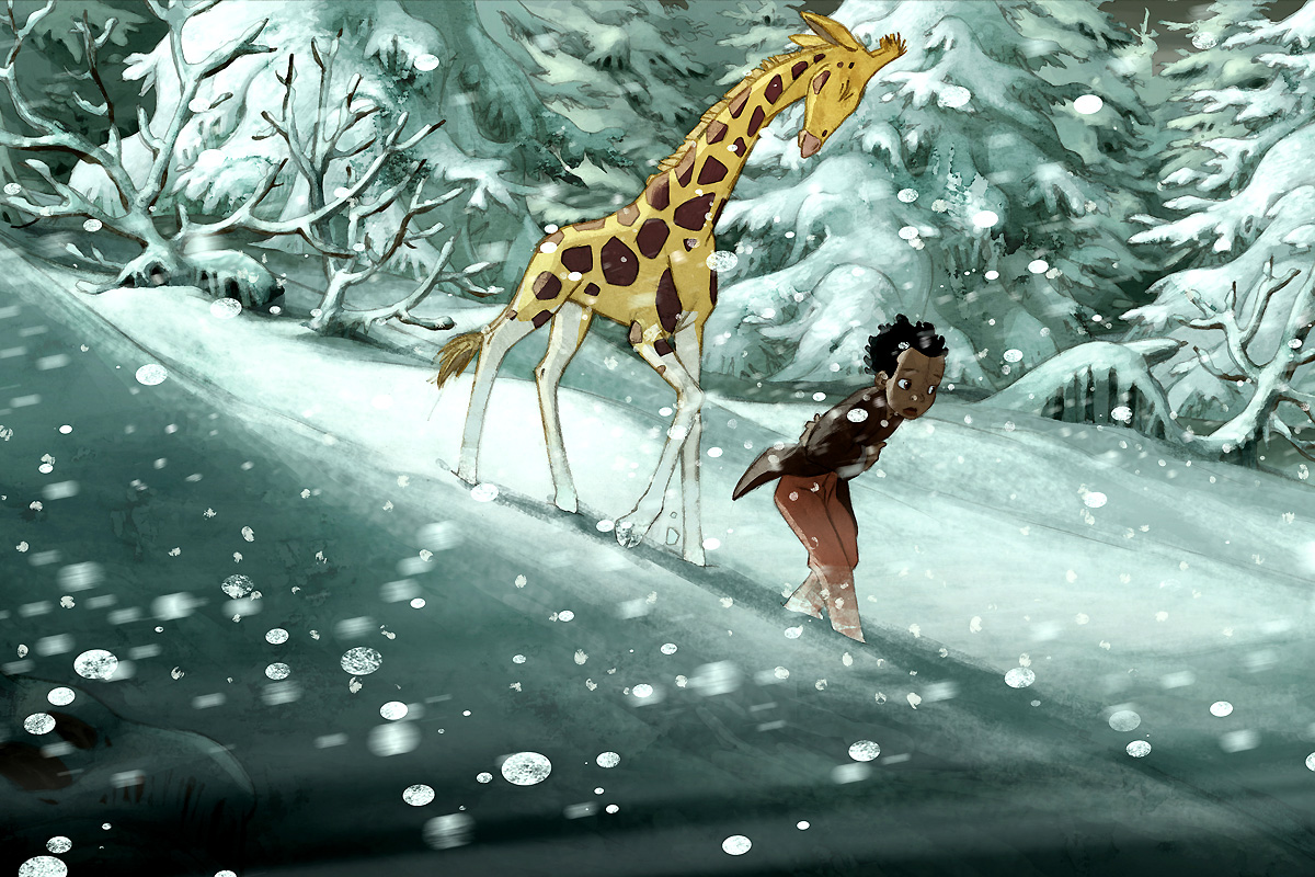 DIE ABENTEUER DER KLEINEN GIRAFFE ZARAFA